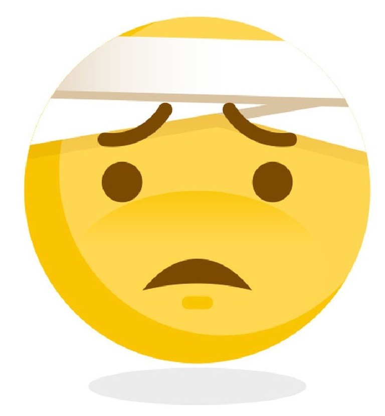 émoji Malade